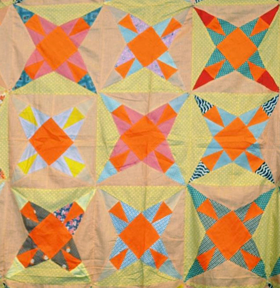 Cloud of Quilt Patterns: Iowa Star or Texas Ranger
