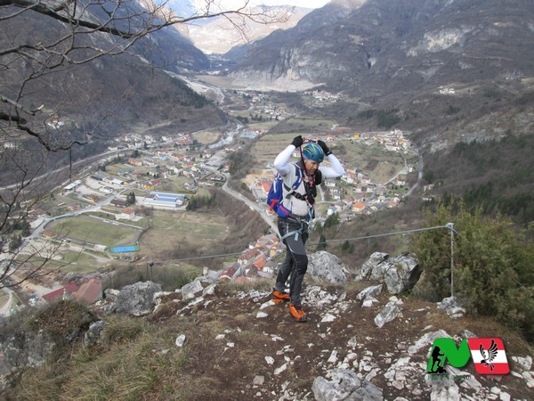 Montagne di escursioni: Ferrata Anelli delle Anguane