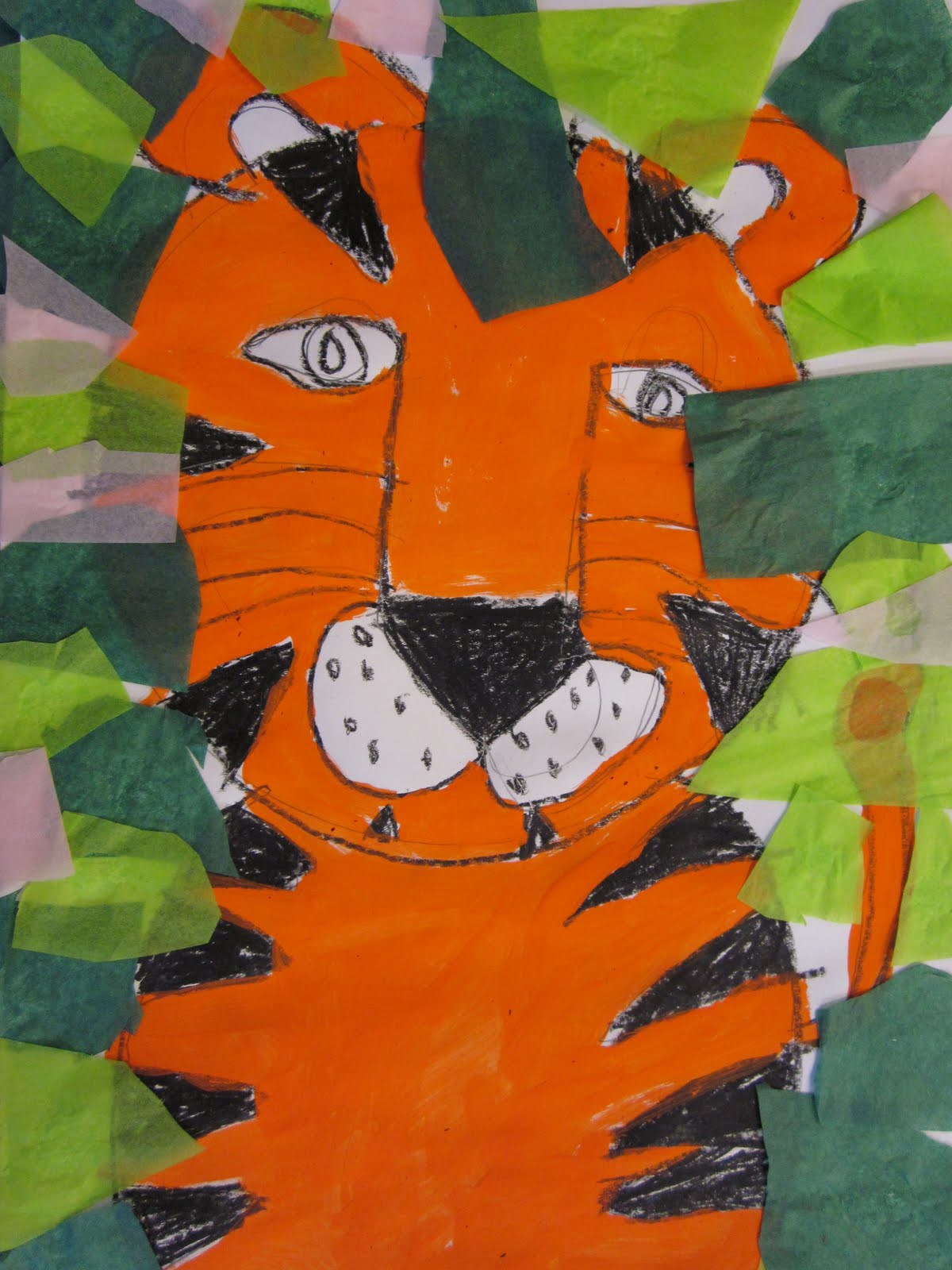 The Art Teacher's Closet: In the Art Room - Tigers