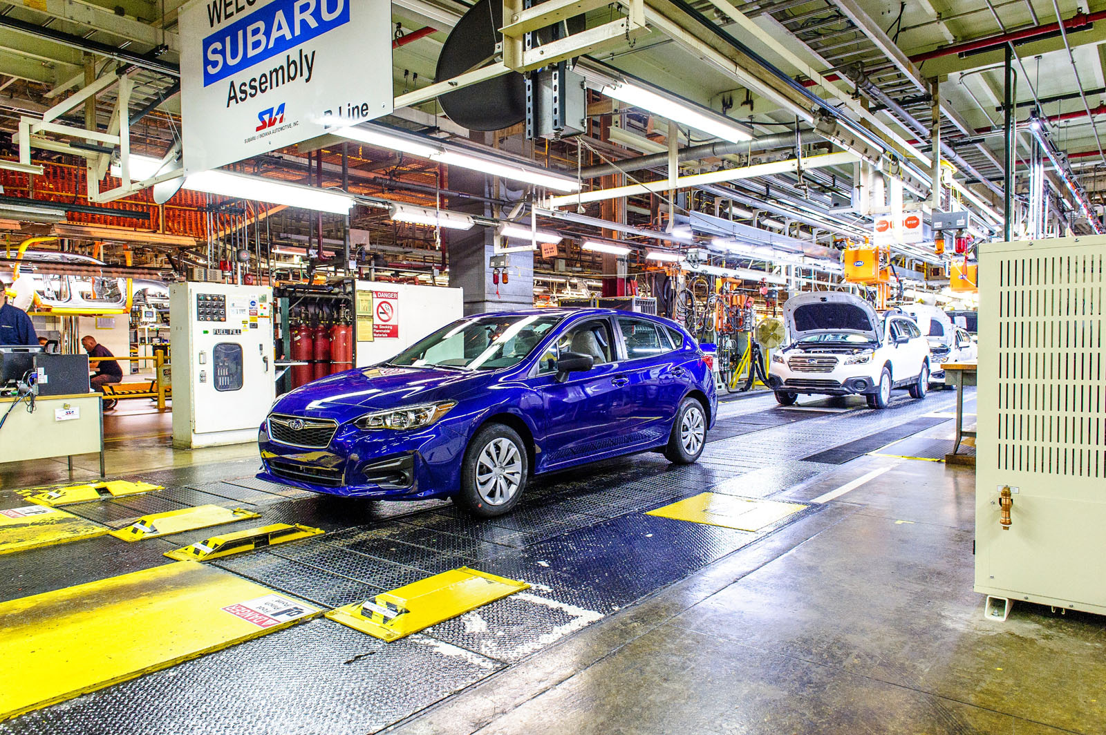 First US-Built Subaru Impreza Rolls Off The Line In Indiana | Carscoops