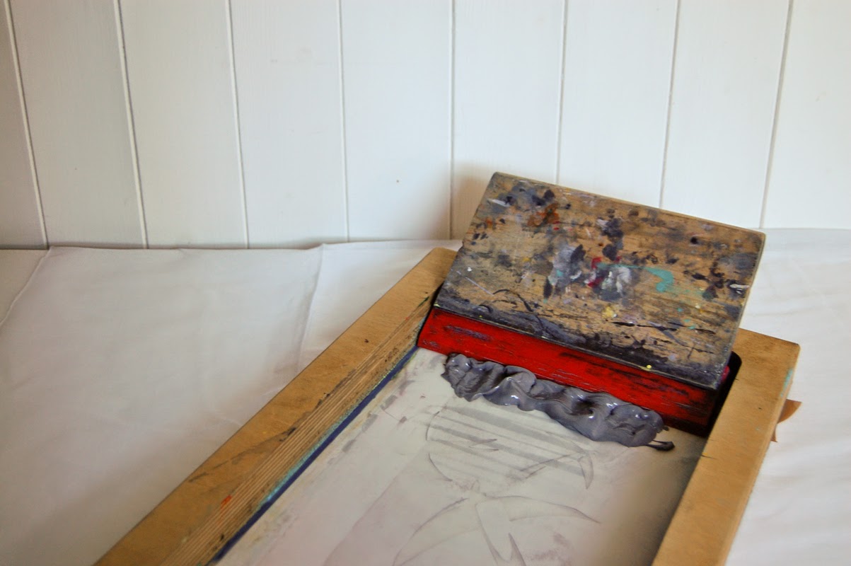 coo and co: A simple stencil screen-print DIY