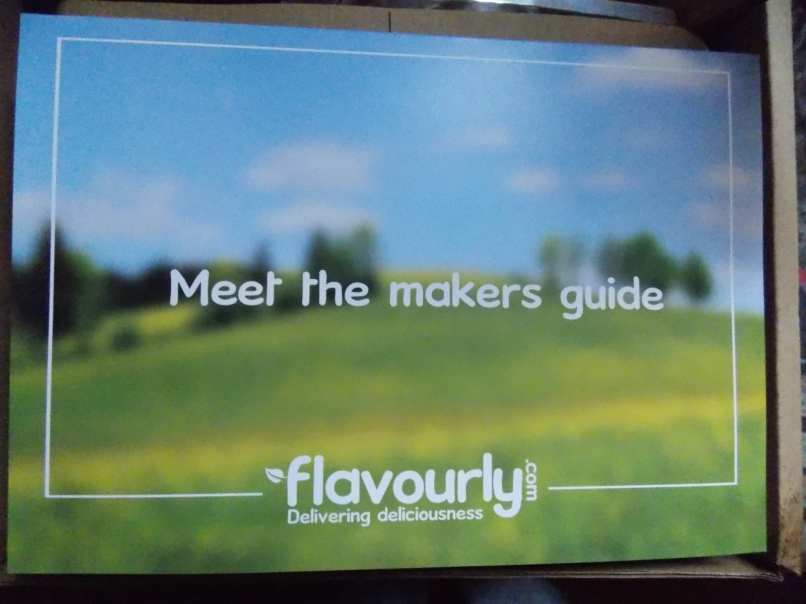 Angie Cupcake Reviews: Flavourly.com Subscription Box