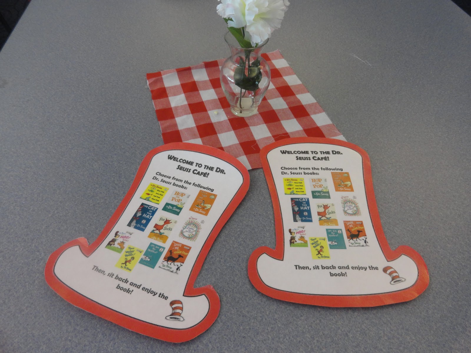 Adventures in Third Grade: Dr. Seuss Cafe