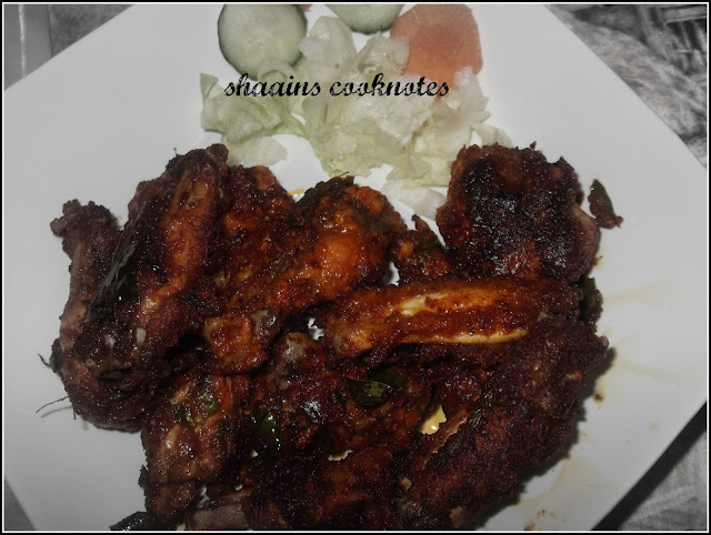 Shaain's Cooknotes: Thattukada Chicken Fry - Re-creating a thattukada ...