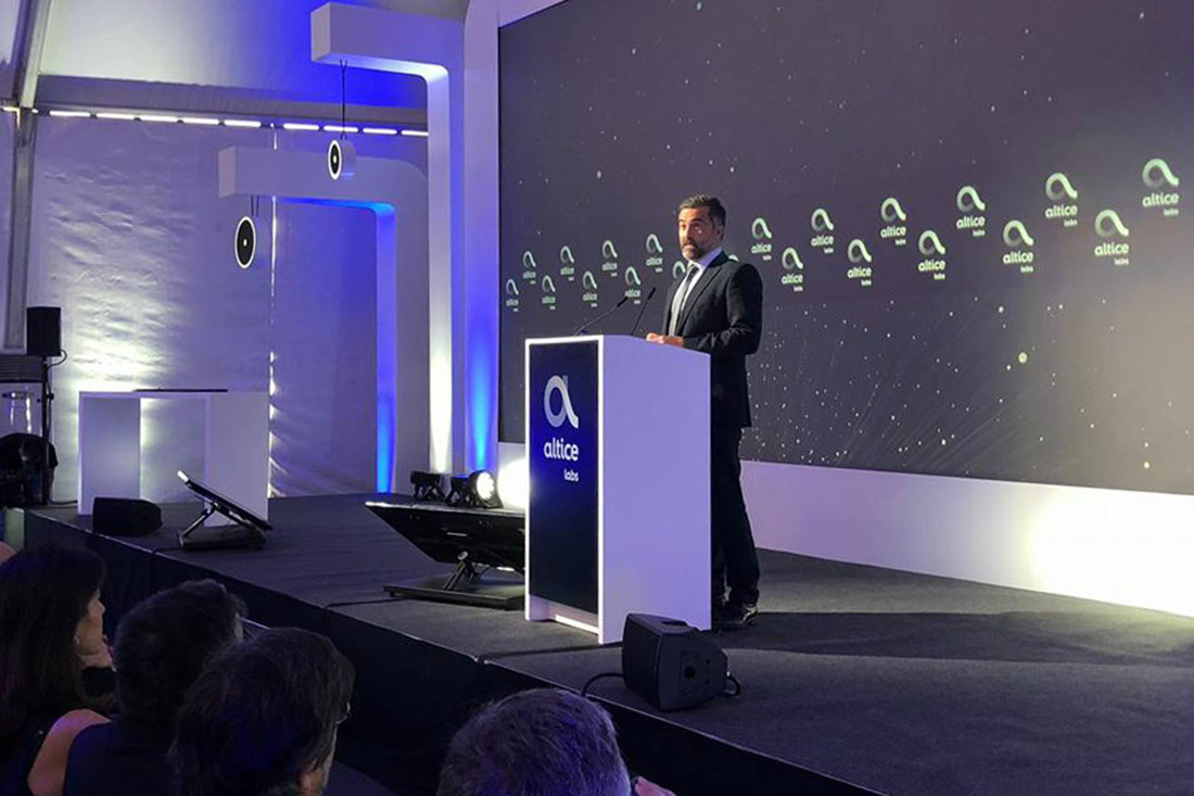 António Miguel Pina esteve no 2.º aniversário do Altice Lab de Aveiro