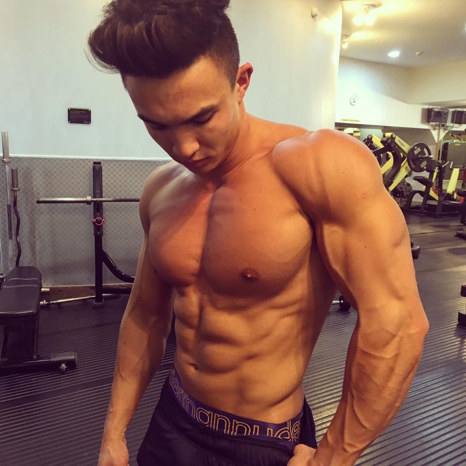 the beauty of male muscle: George