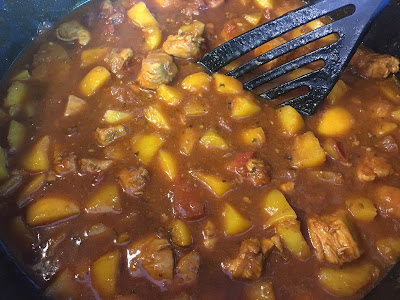 Lekker eten met Marlon: Pilaf (pilav) met kip, perzik, ketjap en rijst