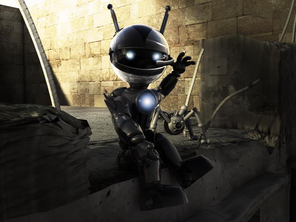 3D And Real Digital Robots Beautiful Wallpapers | Widescreen Wallpapers ...