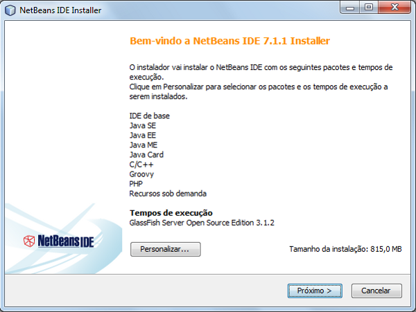 Protocolo TI: Instalando e Criando Primeiro Projeto no Netbeans 7.1 no Windows 7