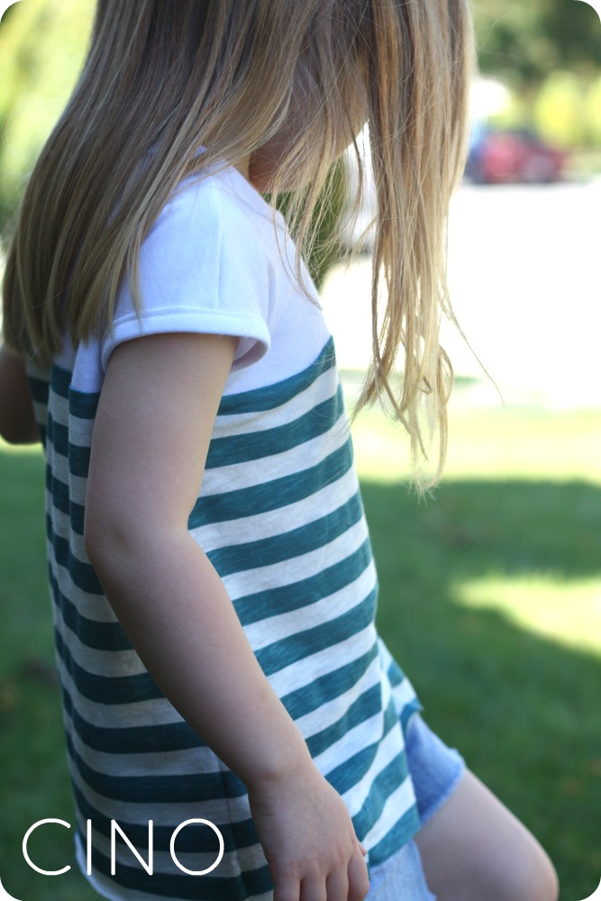 little striped top