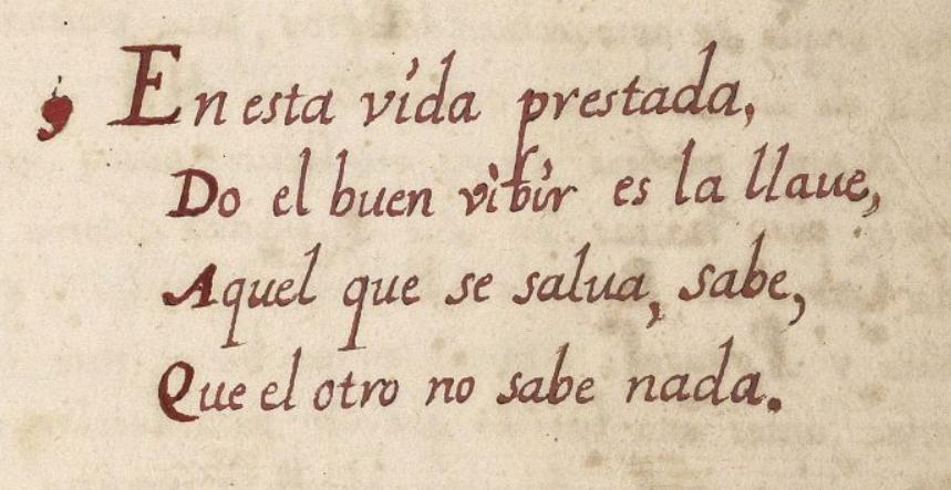 facsimilium: Spanish cryptography, 16th Century