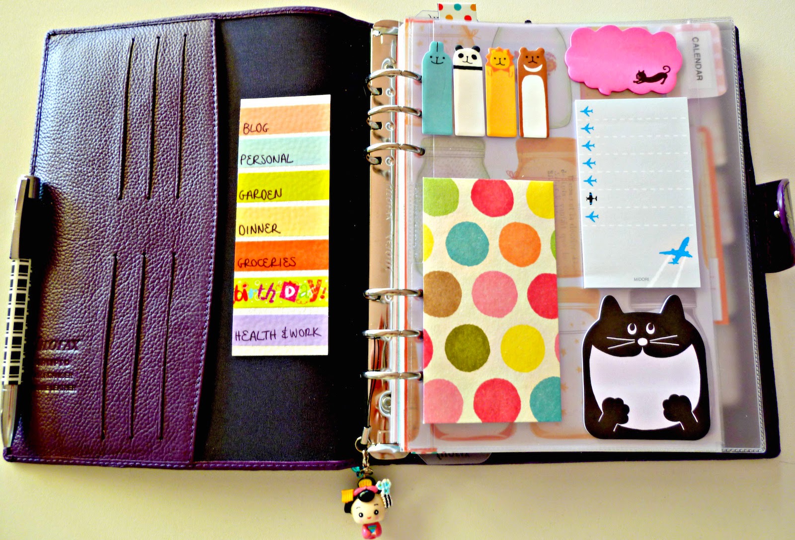 Philofaxy Guest Post My Filofax A5 Planner Setup Lisa