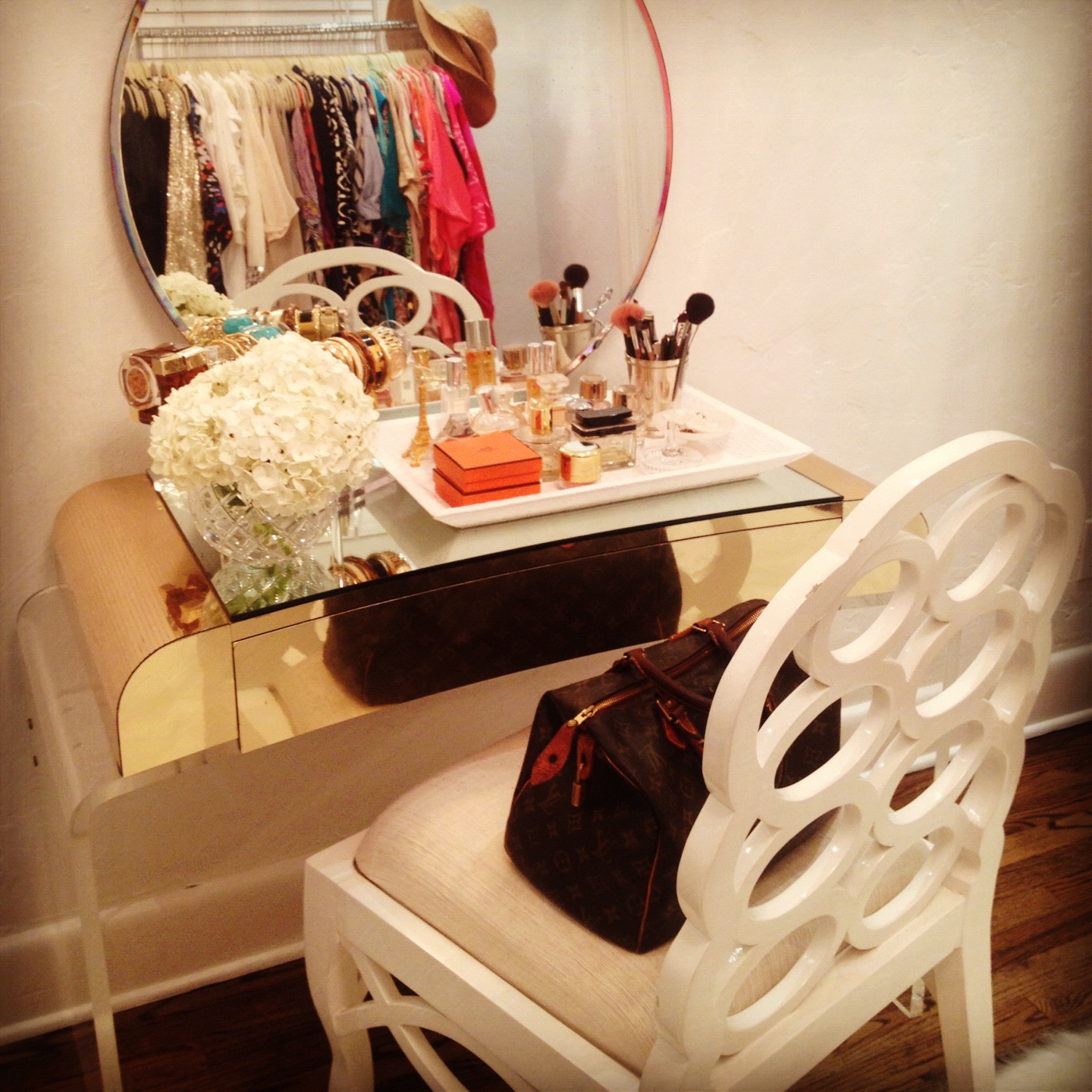 Luxe Report: Designing The New Digs: Dressing Room Sneak Peak