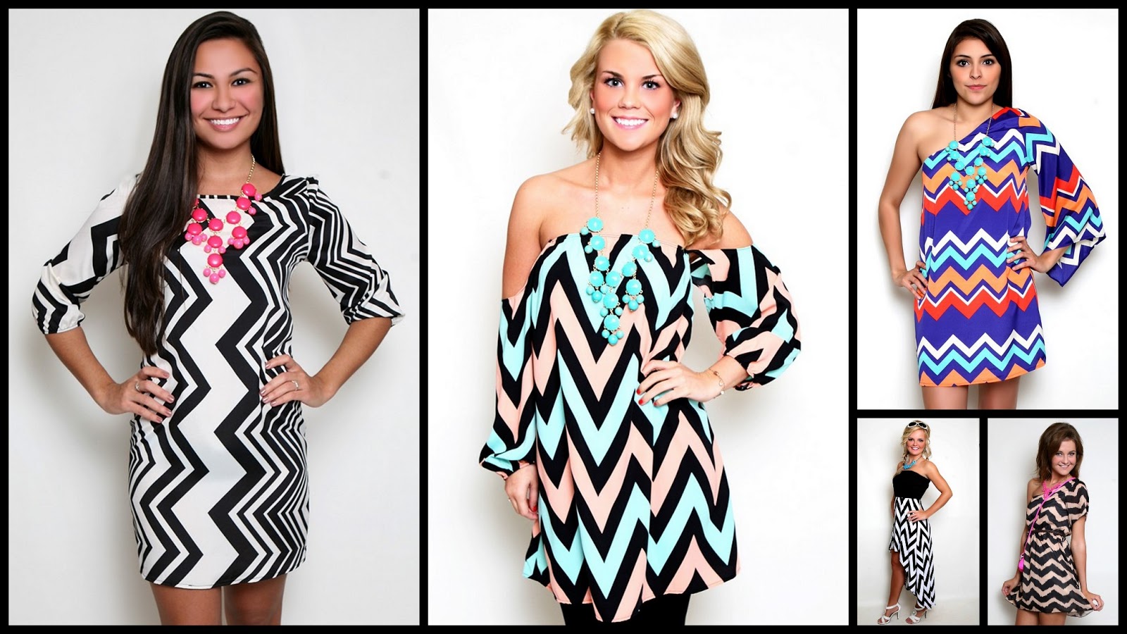 Flourish Boutique & Gallery: Five of our Fave Ways to Wear Chevron Dresses!