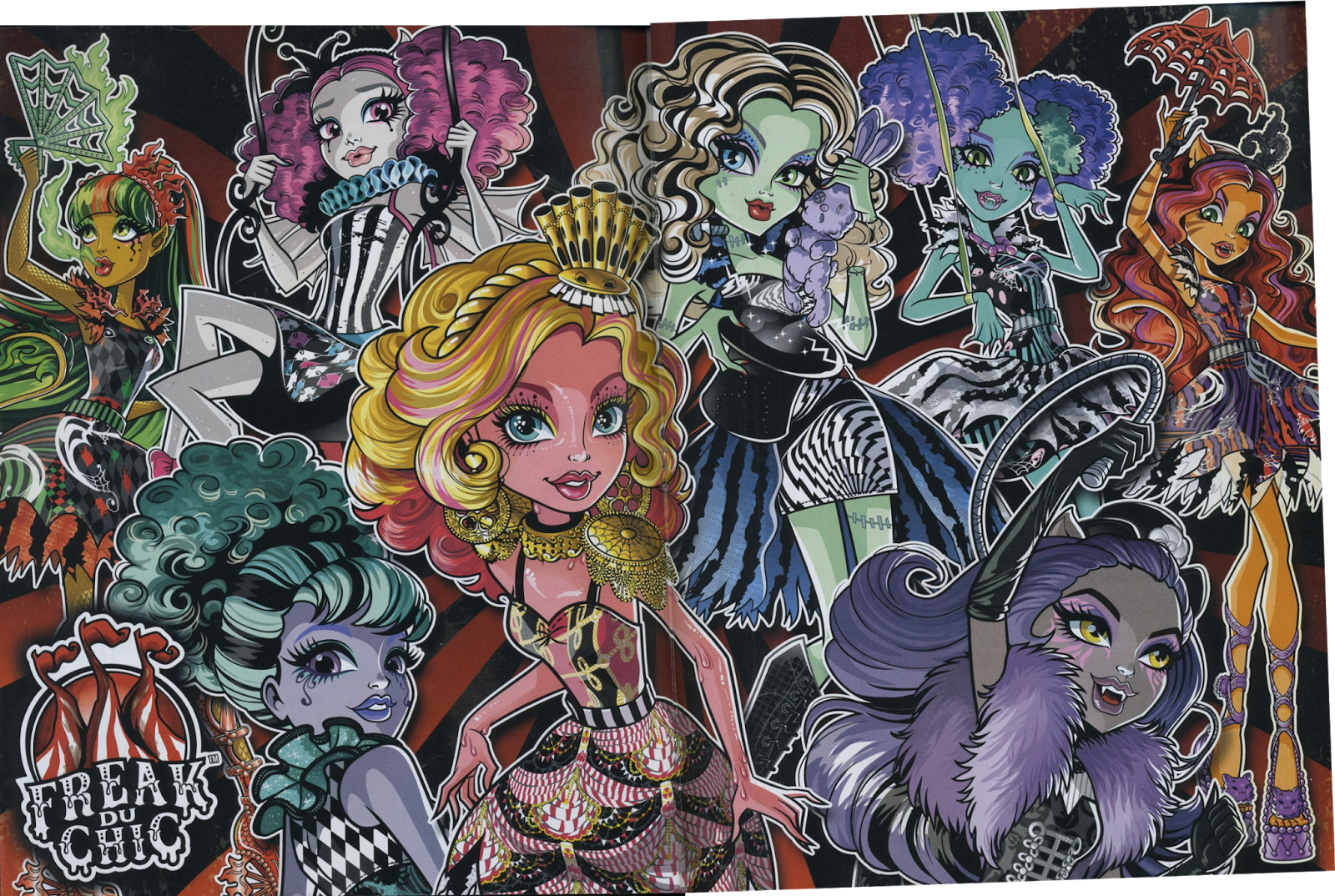 Monster High Alice: Monster high freak du chic
