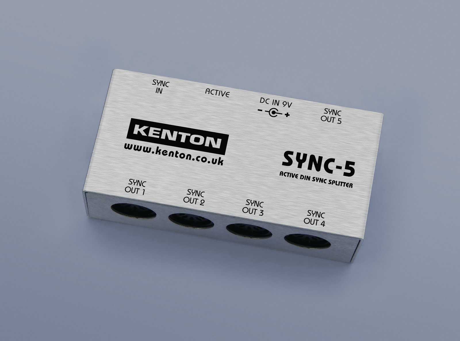 MATRIXSYNTH: Kenton announces Active DIN Sync Splitter box