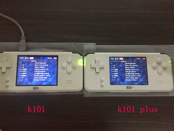 Revo k101 plus- 100% compatible with all GBA/ GB/ GBC/ NES Roms ...