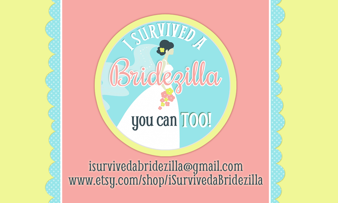 I Survived a Bridezilla | logo design | Designs By Kassie