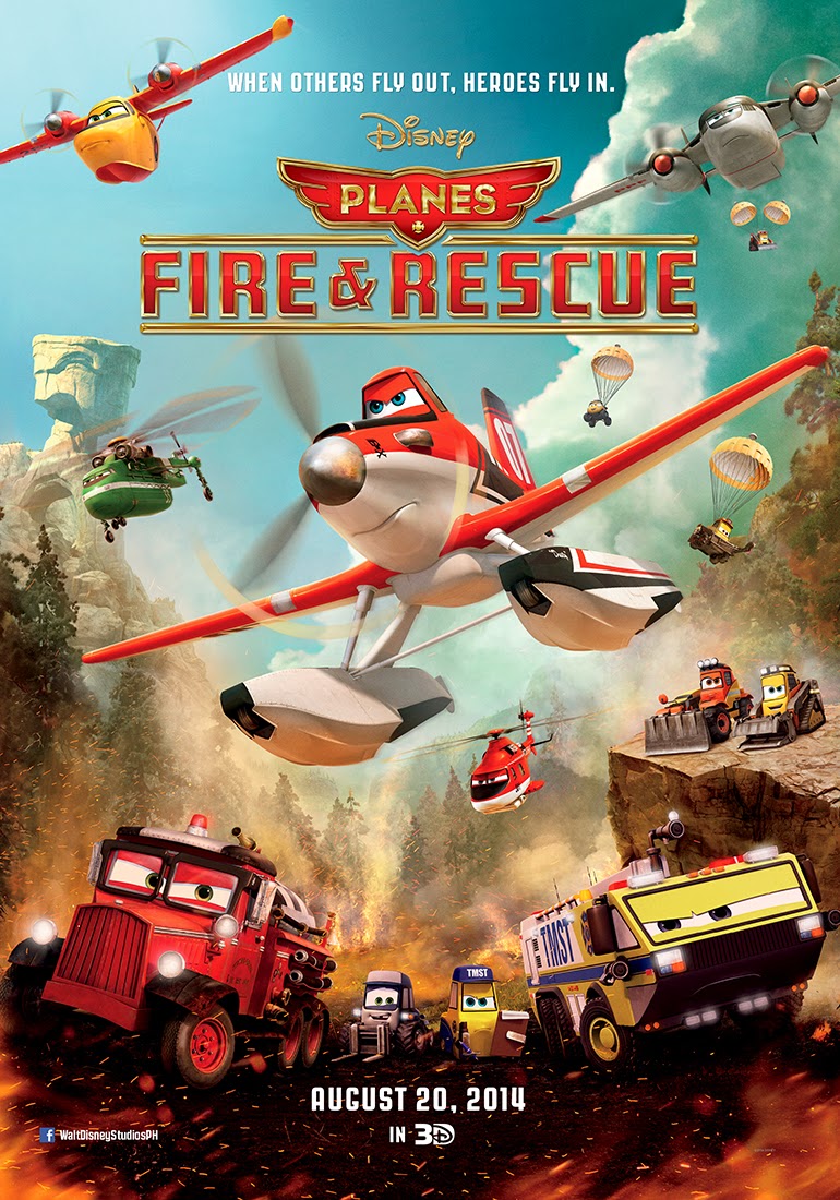 Lemon GreenTea: DISNEY'S “PLANES: FIRE & RESCUE:" “When Others Fly Out ...