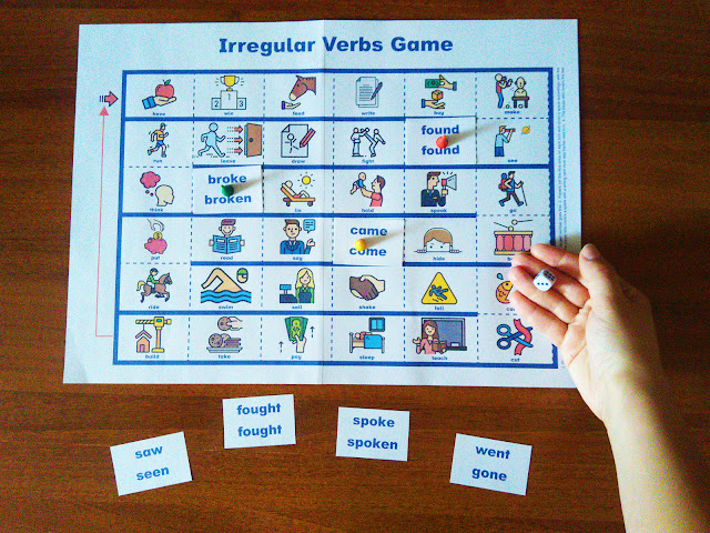 Irregular Verbs Game