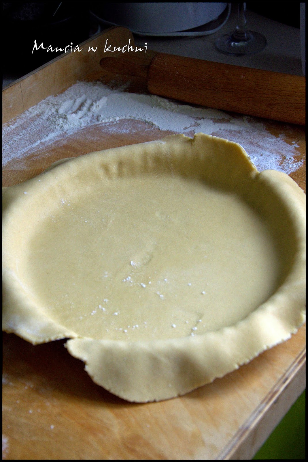 Mancia w kuchni: Idealne ciasto na tartę II