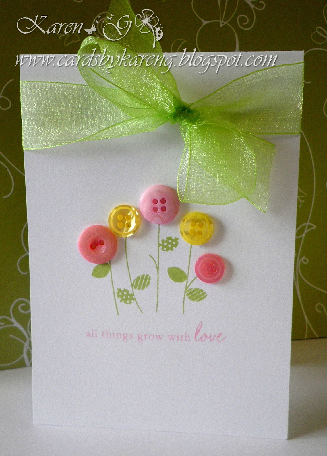 Cards by Karen: A Very Simple Card