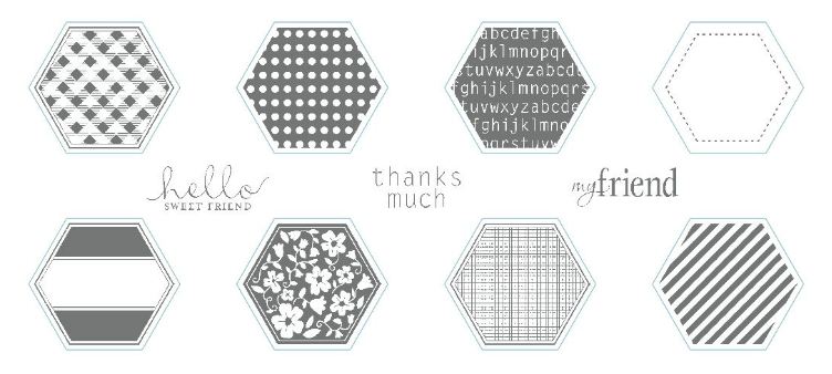 Stamp Kit of the month: Six Sided Sampler - Katina Martinez