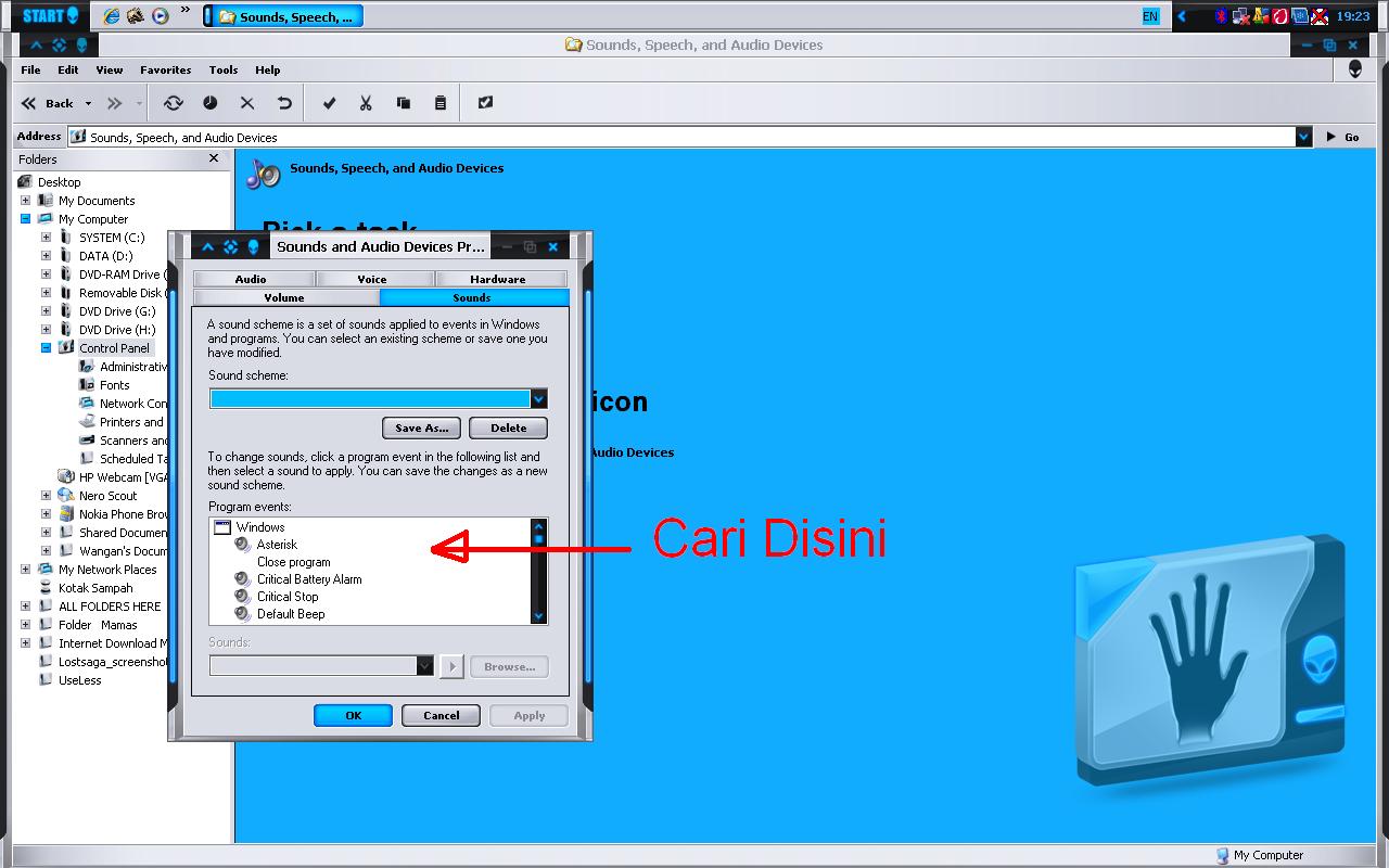 Blog_4_All: Cara Mengubah Suara Startup dan Shutdown Di Windows XP