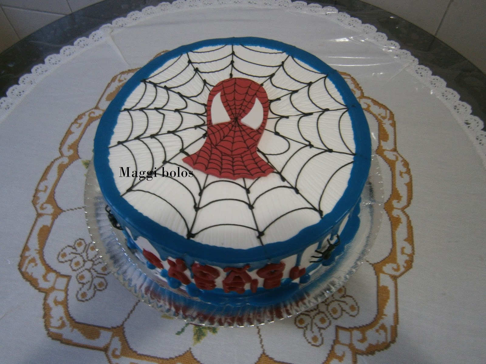 Maggi Bolos = Guanambi- Bahia: Bolo Spider Man