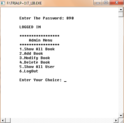 Library Management System By C++: Library Management System By C++