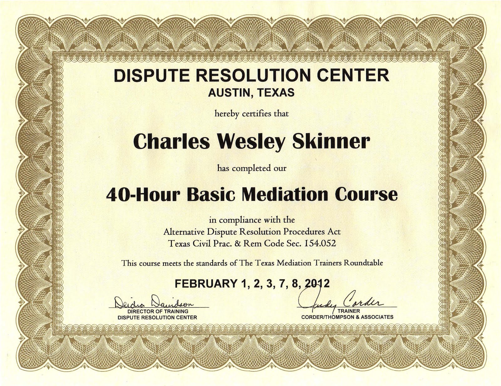 Fleeing From Utopia: Specialized Training and Certificates