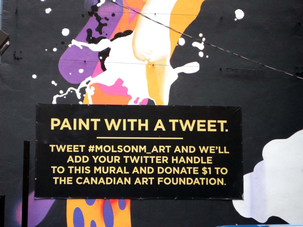 Toronto Grand Prix Tourist - A Toronto Blog: Molson M Liquid Art # ...