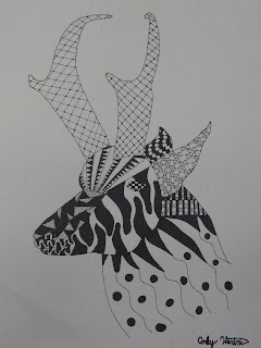 Make it Artwork : Zentangle Animals
