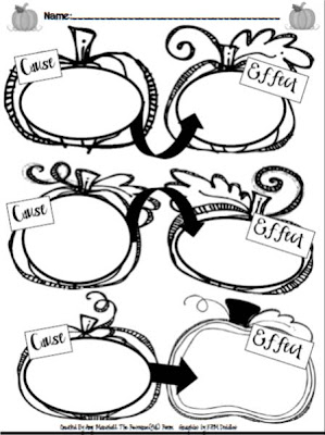 Classroom Freebies Too: Pumpkin Graphic Organizers!