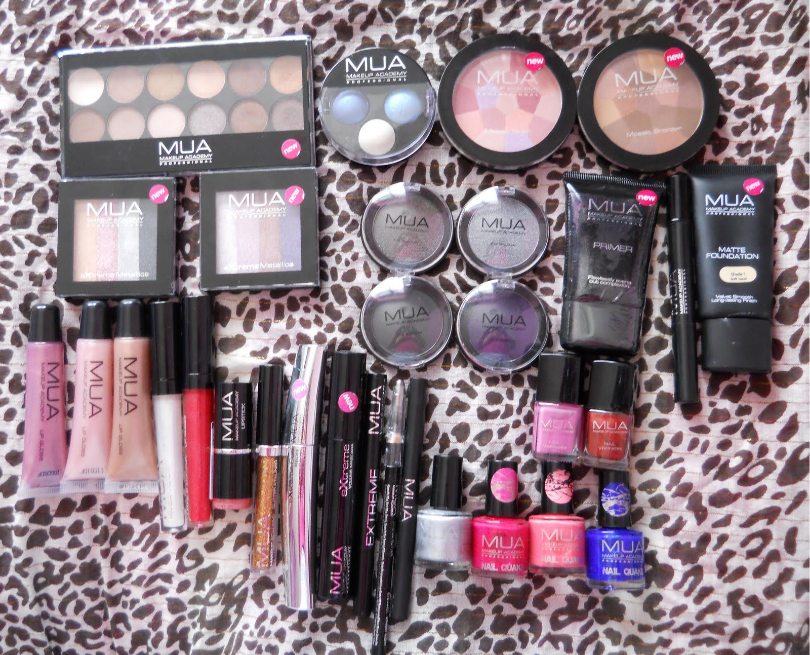 My Makeup Obsession: MUA Review & Swatches