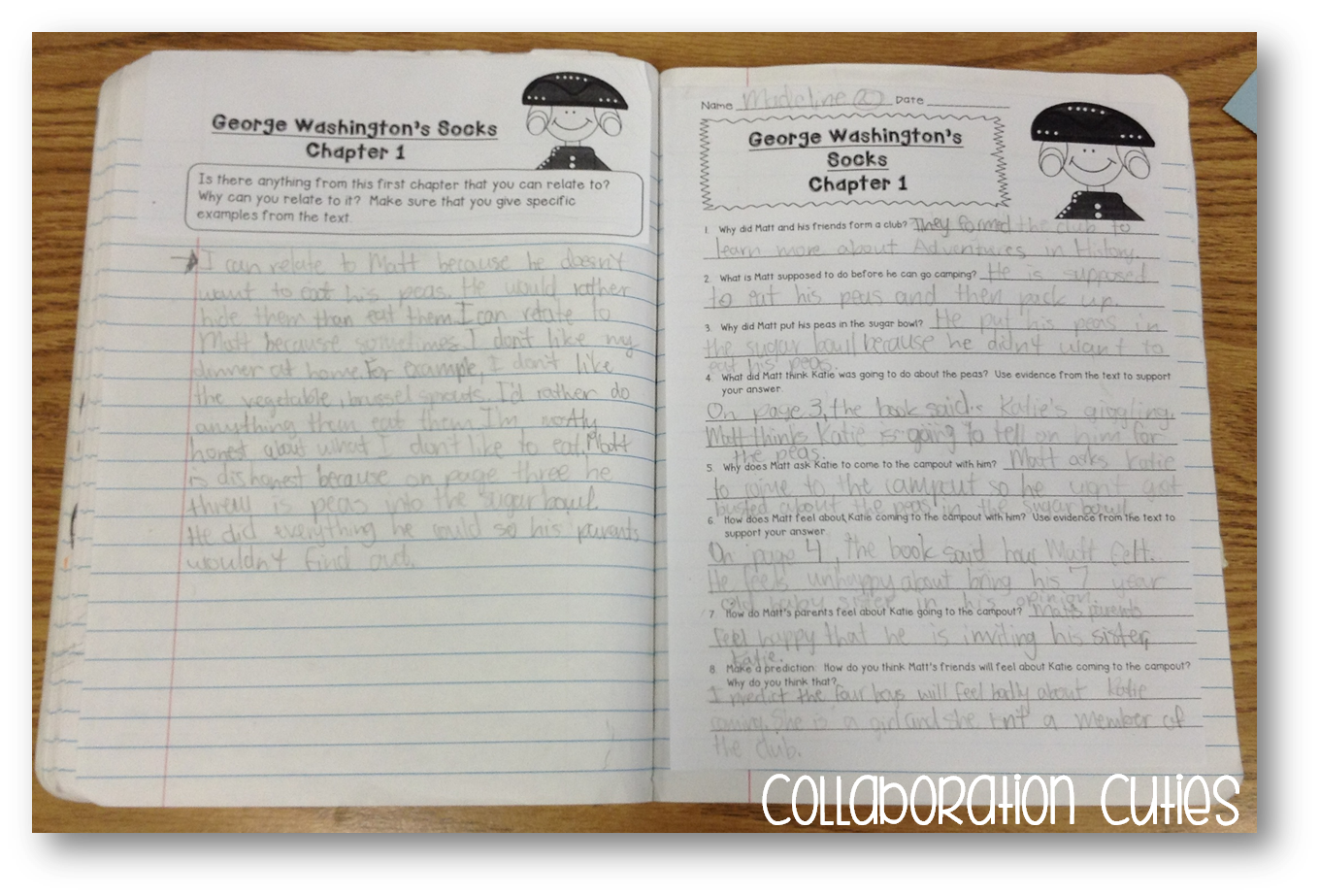 Collaboration Cuties: George Washington's Socks {Must Read Mentor Text ...
