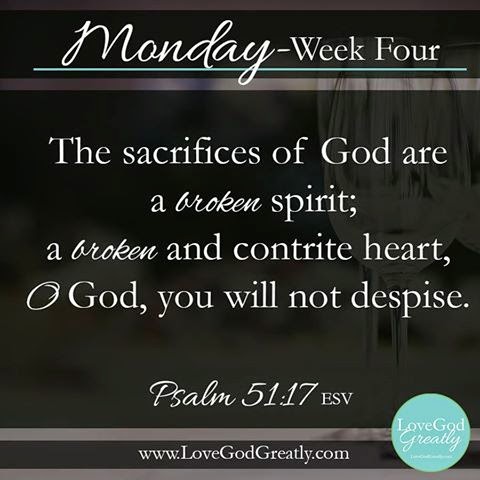 Living for God: A Broken and Contrite Heart