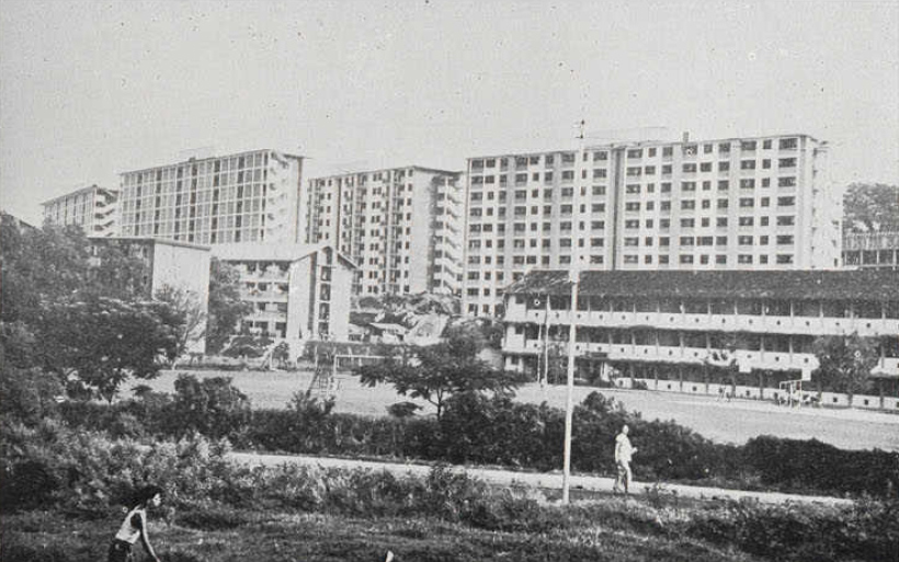The development of Bukit Ho Swee Estate after the fire