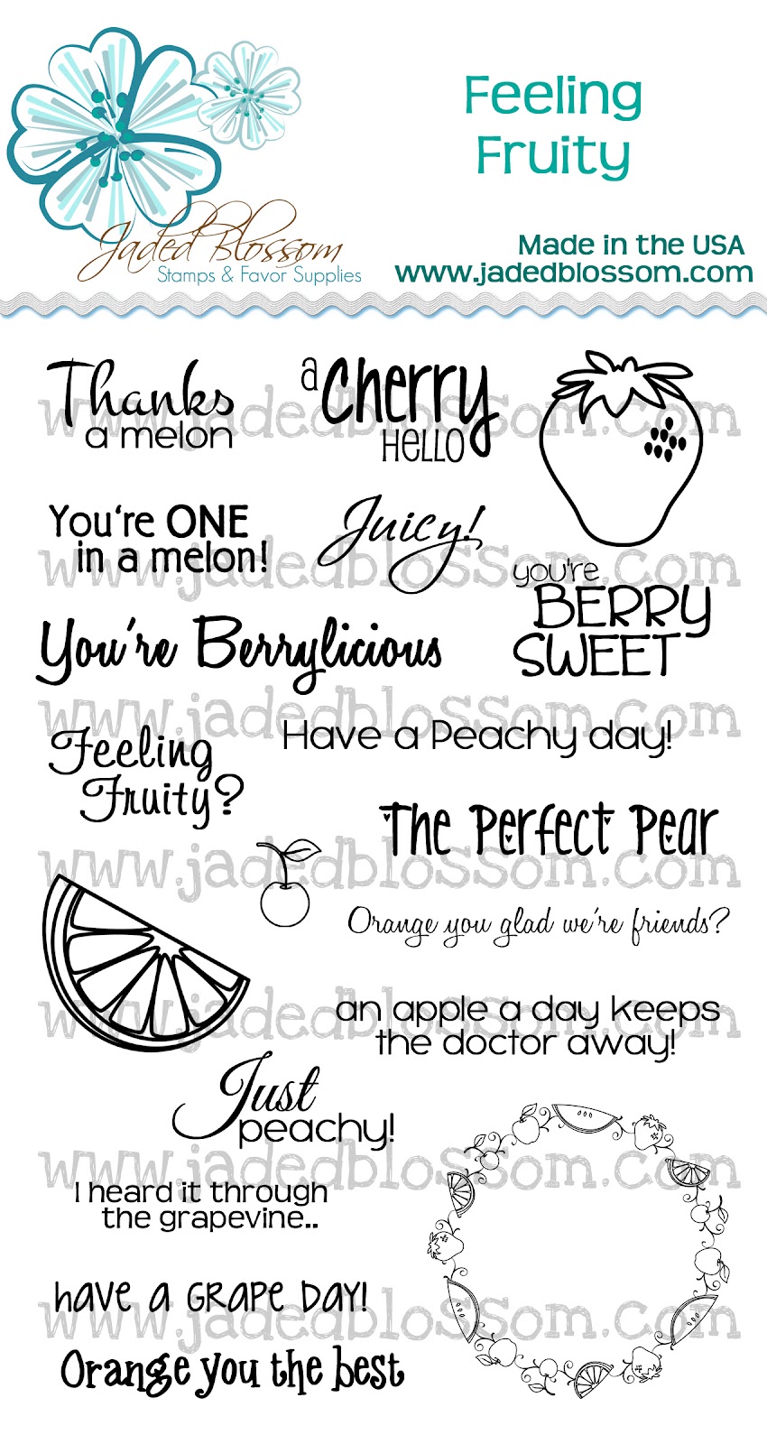 Jaded Blossom: Stamp Release Blog Hop!