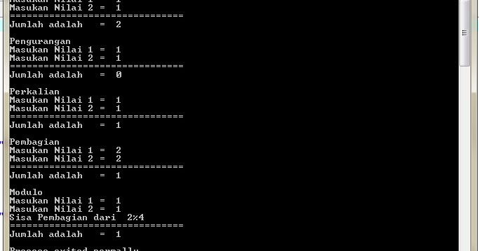 Membuat Program Menghitung Penjumlahan,Pengurangan,Perkalian Dan Pembagian Menggunakan C++ ...