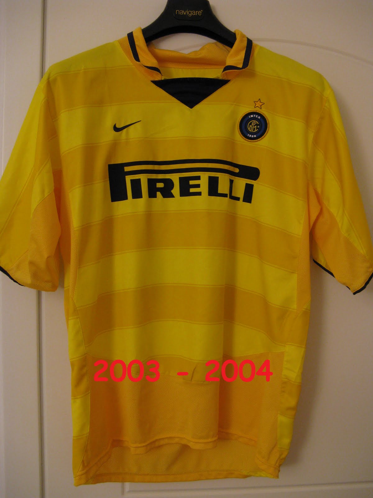 INTER LA MIA PASSIONE: Maglie 2003 - 2004