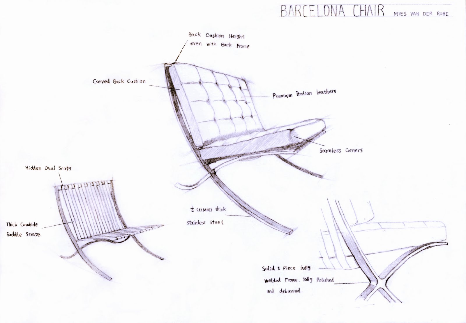 Yiran Li's design work: Furniture Design - Project 1
