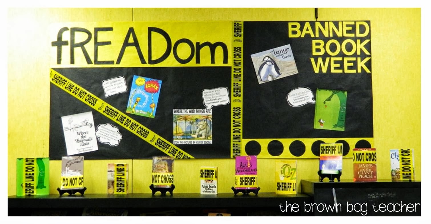 Banned Book Week - The Brown Bag Teacher