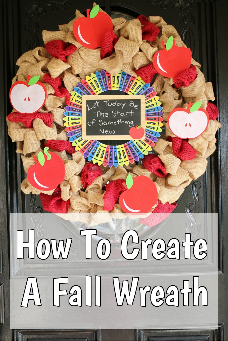 Fall/Back To School Wreath