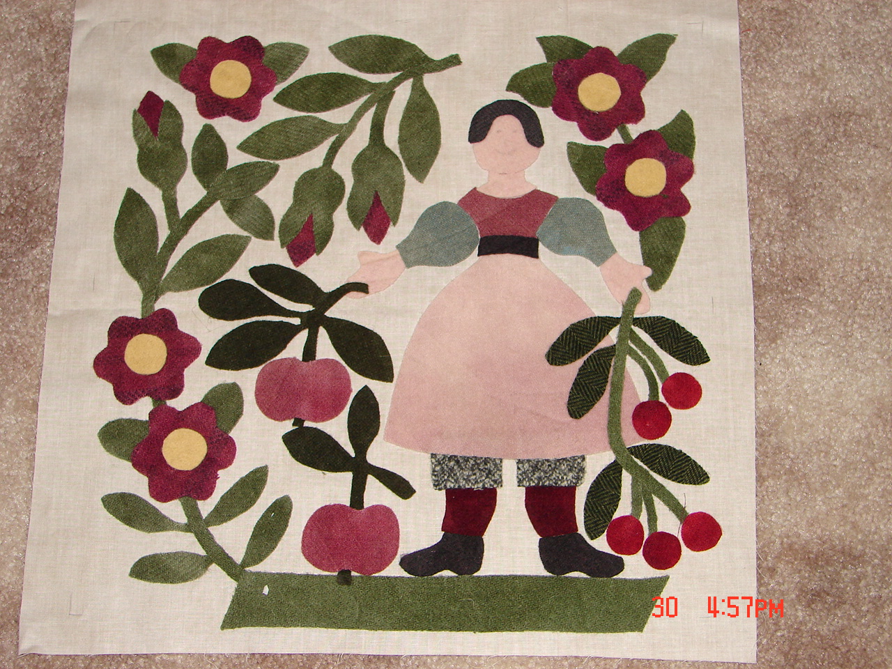 JulieKQuilts: A Bountiful LIfe...A Civil War Bride's Quilt!