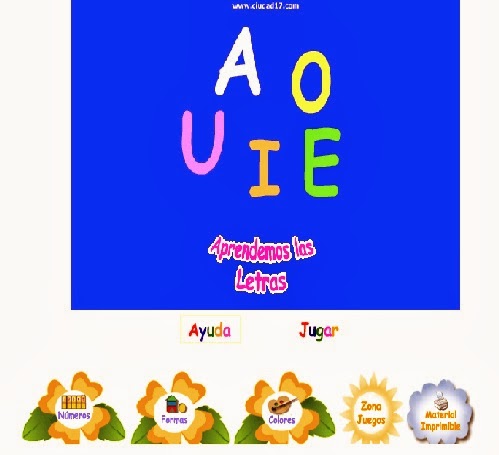 Recursos TIC para el aula de Infantil: JUEGO: APRENDE LAS LETRAS