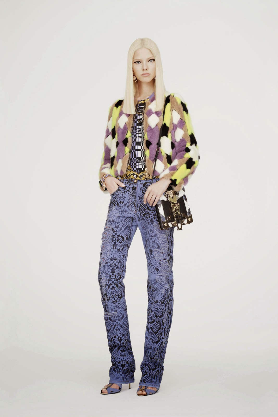 fashion,girls,trend,women,collection 2015 summer: Versace colección ...
