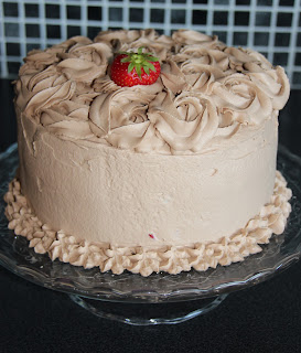 Anettes Kaker: Vaniljekake med smilkrem