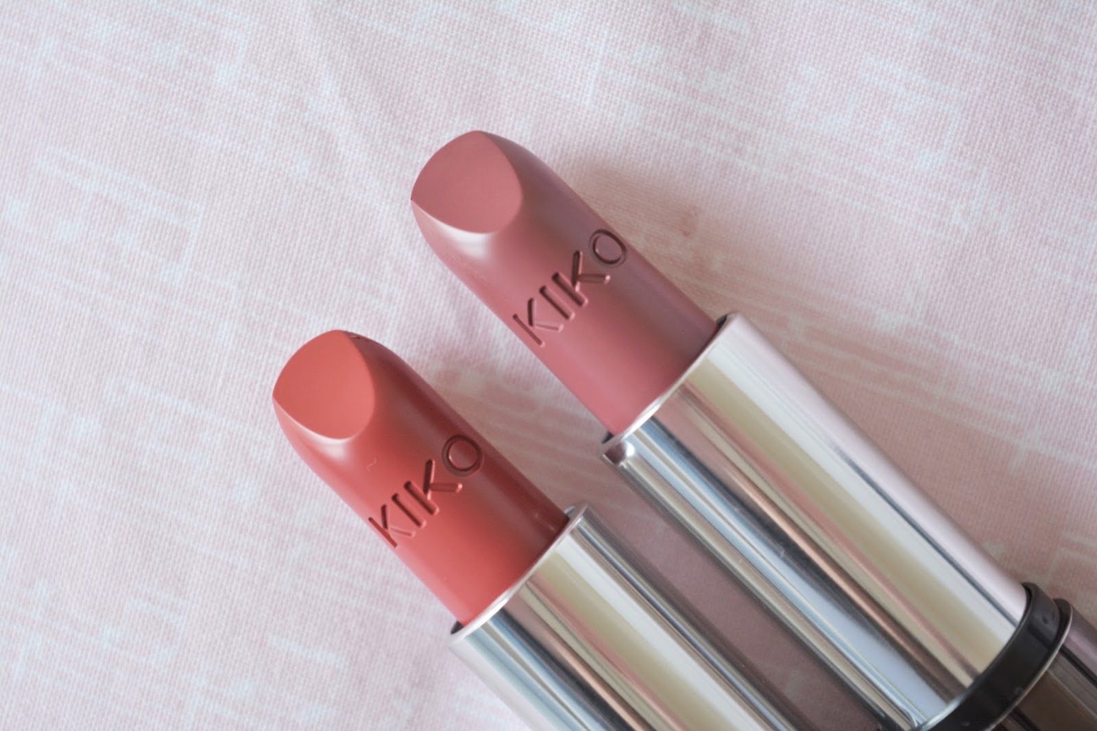 Kiko Luscious Cream - Creamy Lipstick - Review + Swatches - Pink Ivory ...