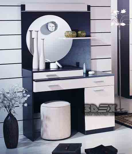 +50 Latest small dressing table designs for bedroom interiors 2019